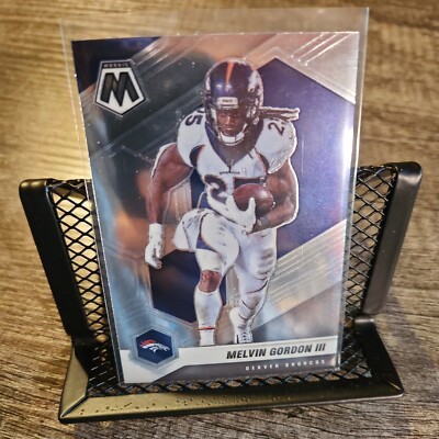 melvin gordon Panini Mosaic, Broncos, NFL football Trading Card #69 ...