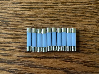 10 New Cool Blue 6V Frosted 360° Fuse Lamp LED Light Bulbs Sansui 6.3v ...