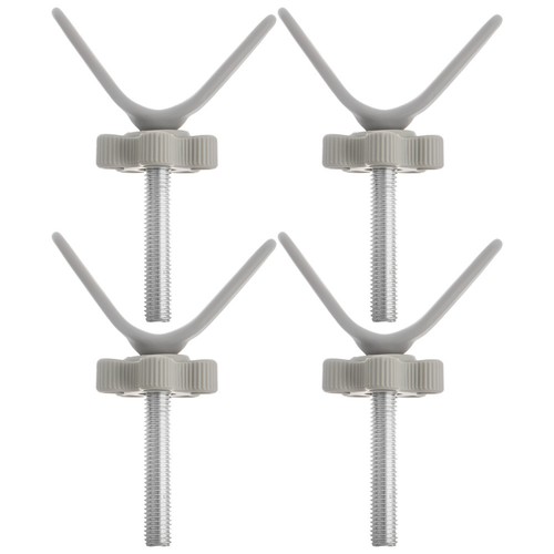 4 PCS Pressure Mounted Gate Screws Hardware Heavy Duty Fence Mounting ...