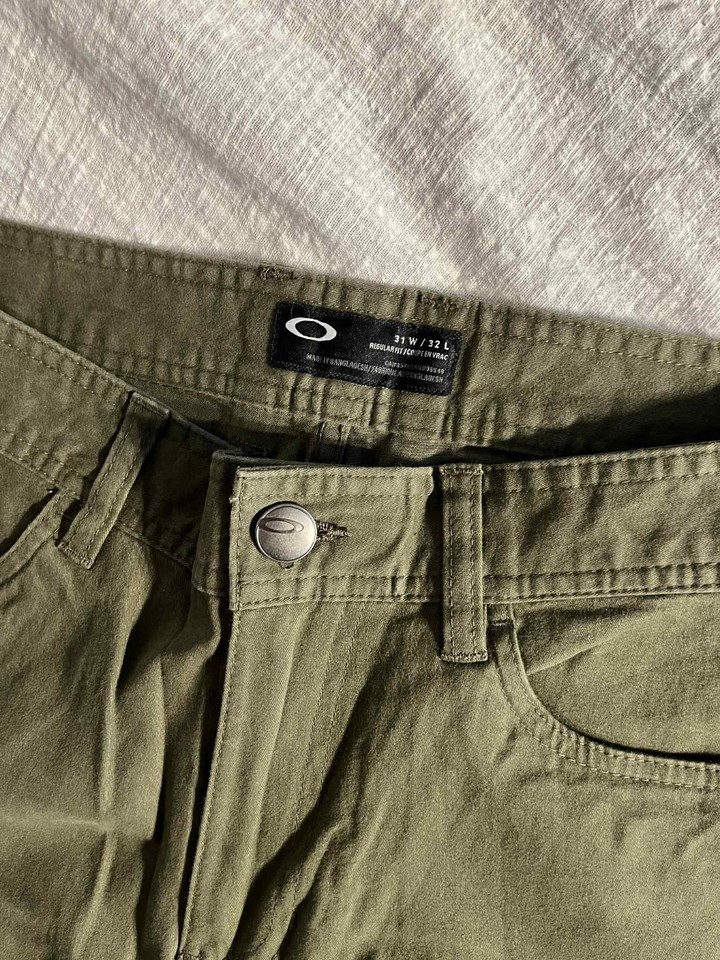 Oakley Ellipse Pant Color Rye Size 36x32 Excellent Condition Never Worn ...