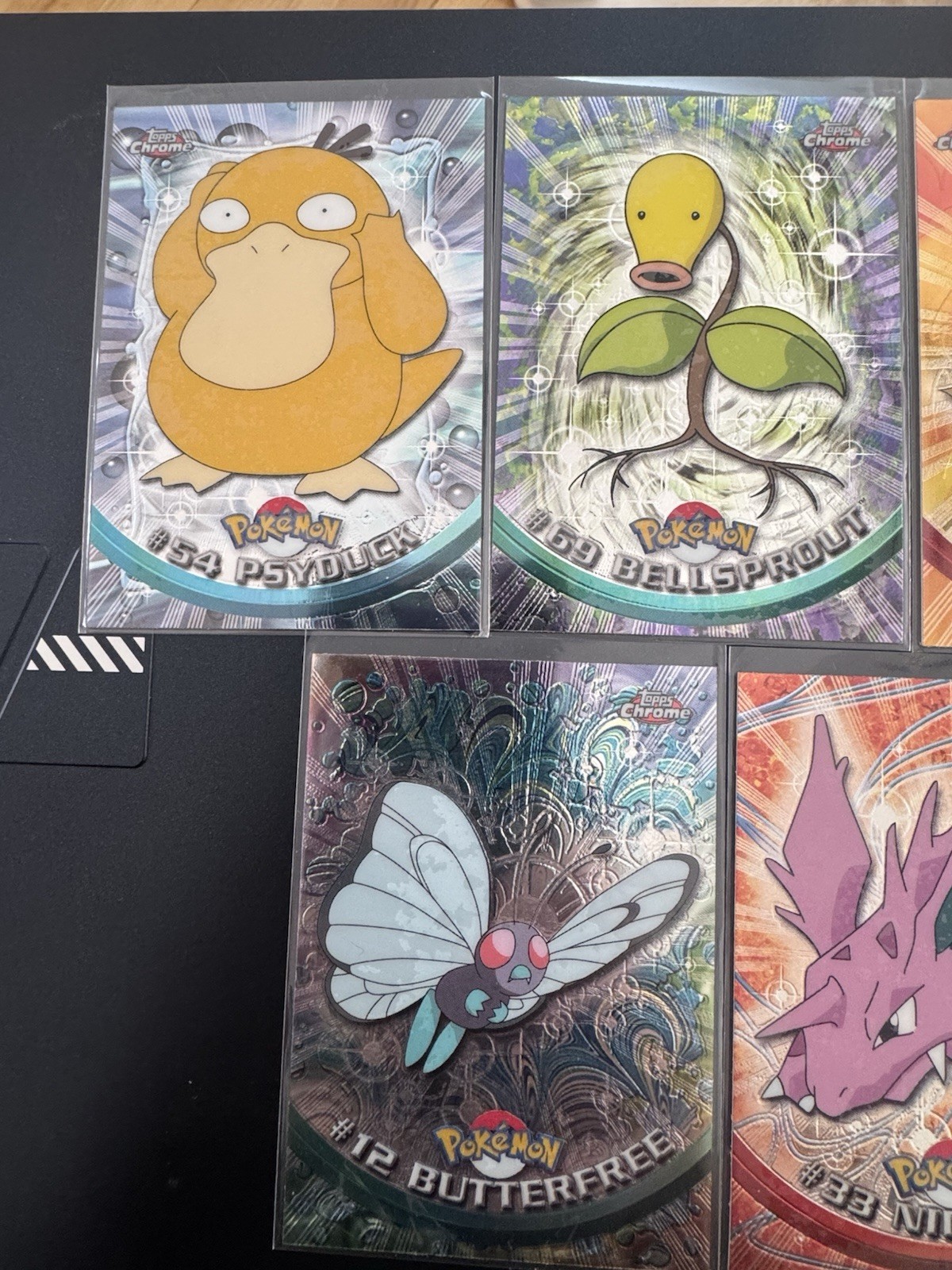 POKEMON TOPPS CHROME LOT OF 5 NM ARCANINE PSYDUCK PACK FRESH | eBay