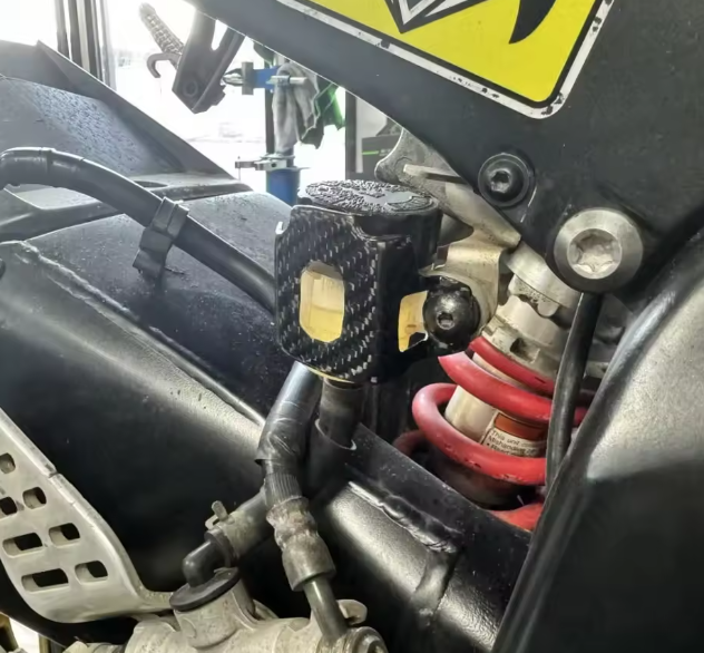 For Honda Monkey Z125 2018-2024 rear brake pump carbon fiber protective ...