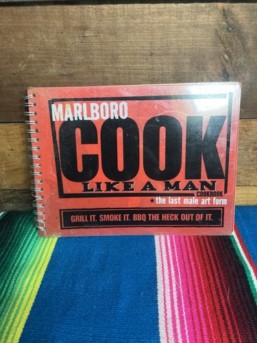Marlboro "Cook Like a Man* BBQ Spiral Cookbook *Pre Owned | eBay