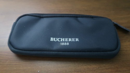 Bucherer Watch zip soft case pouch - genuine | eBay