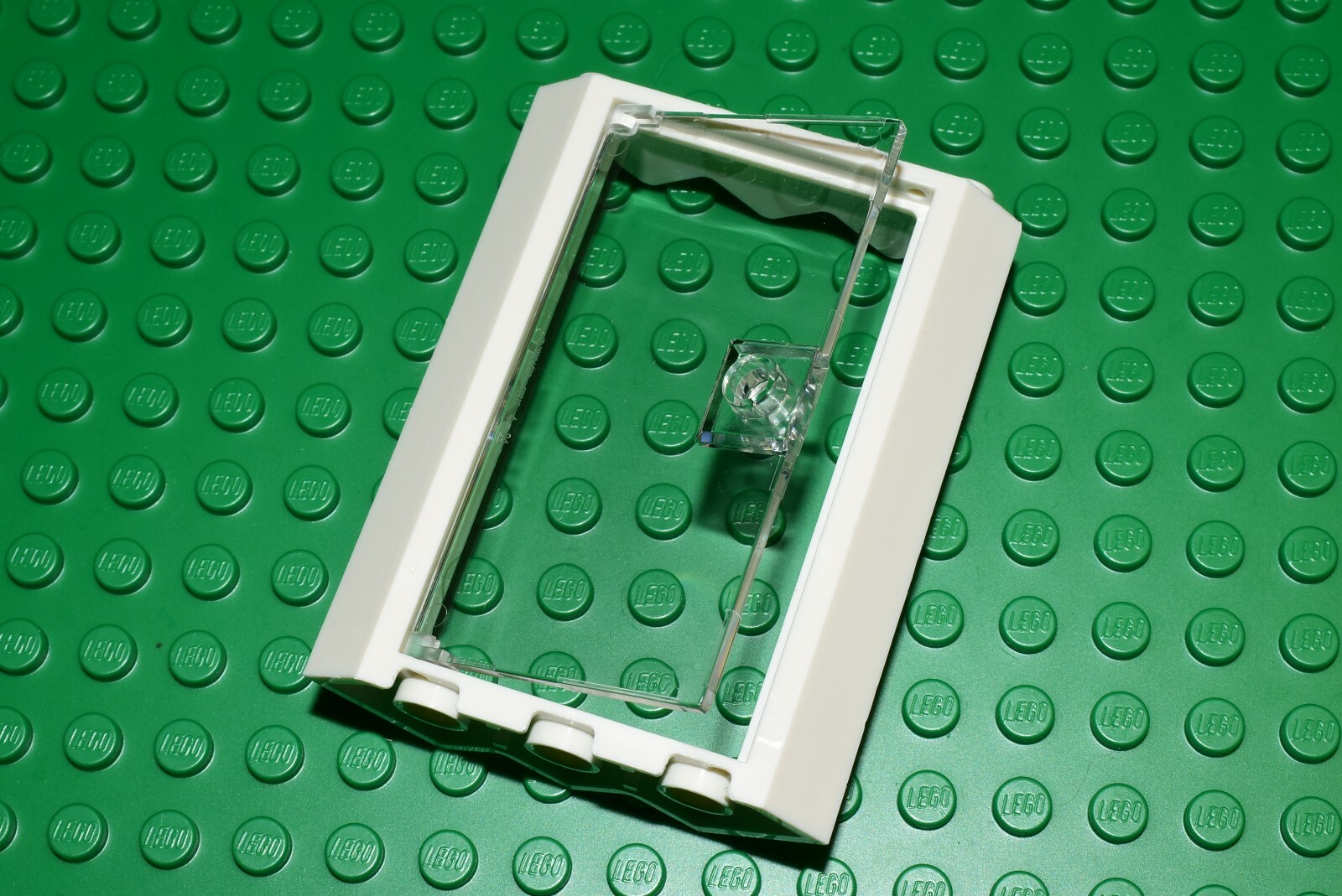 LEGO CORNER doors and frames for house (pack of 2) 4x4x6 white clear ...