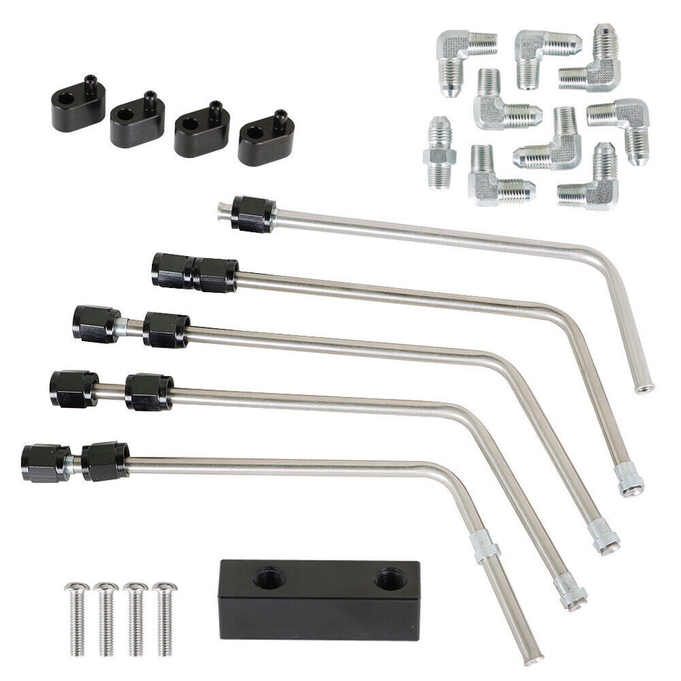 LS1 LS2 LS3 LS6 Complete Stainless Steel Coolant Crossover Steam Vent ...