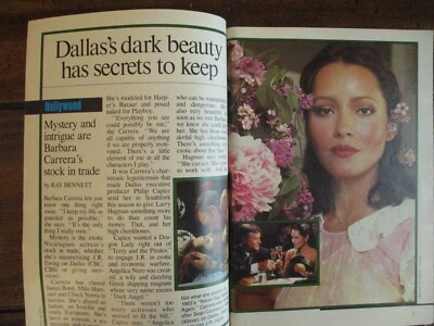 Dec. 14-20, 1985 TV Guide Magazine (BARBARA CARRERA/DALLAS/JOHN ...