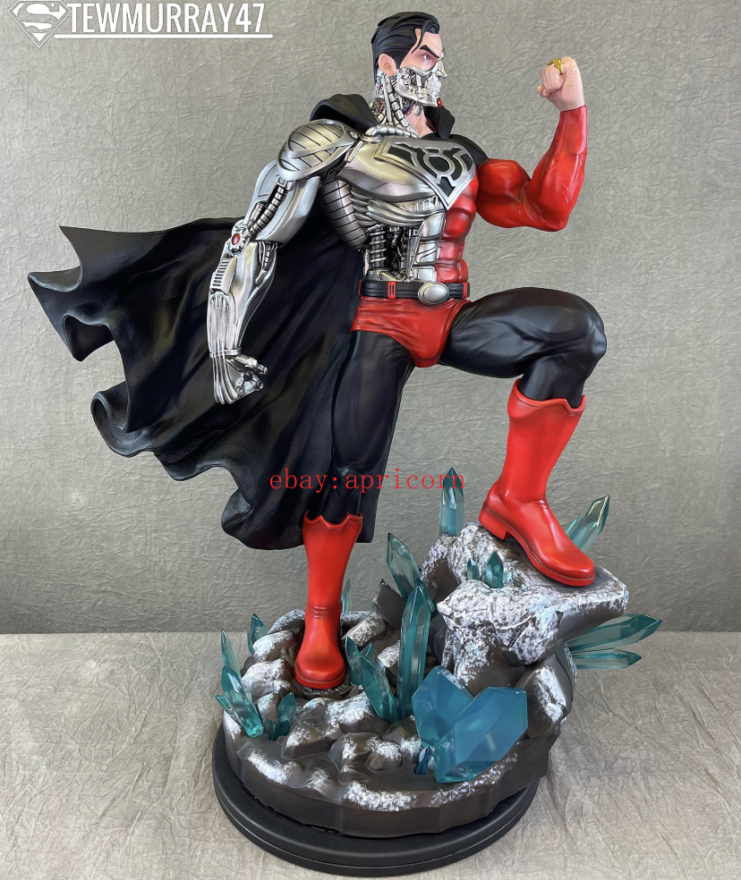 Superman Machine Superman Collectible Figure Resin Painted Personal ...