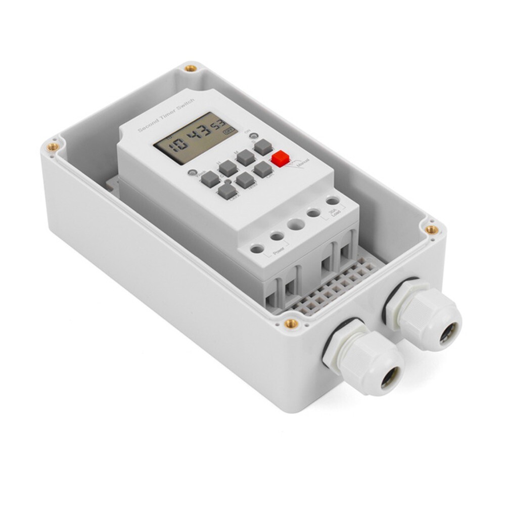 25A 220VAC Digital Timer Switch with Rainproof IP66 Rating for Outdoor ...