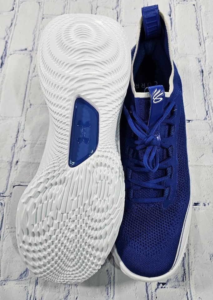 Under Armour Curry 8 Flow Like Water Basketball Shoe Blue 3023085-402 ...
