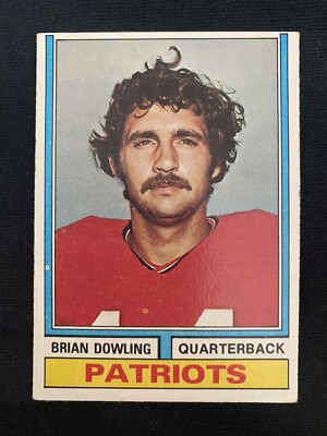 1974 Topps - #357 Brian Dowling (RC)/New England Patriots | eBay