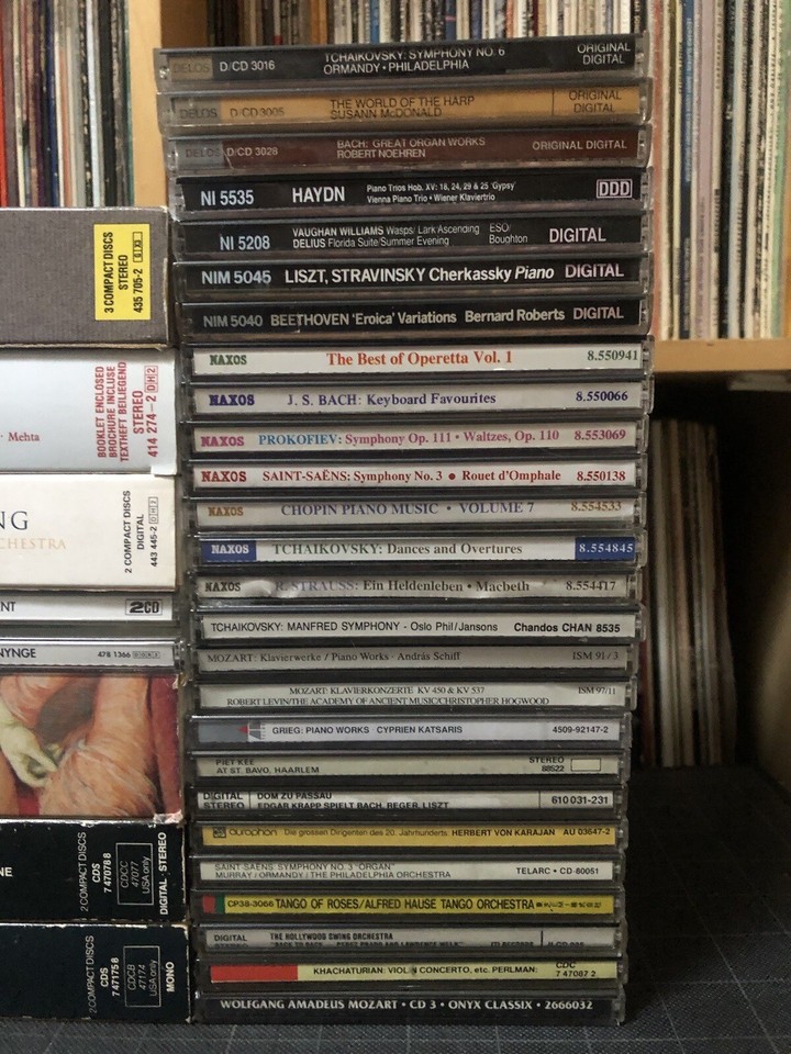 W. Germany/Japan Import Classical/Opera CD Lot (60) DG/TELARC/NIMBUS ...