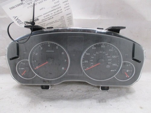 2013 2014 Subaru Legacy Speedometer Speedo Cluster 109K OEM | eBay