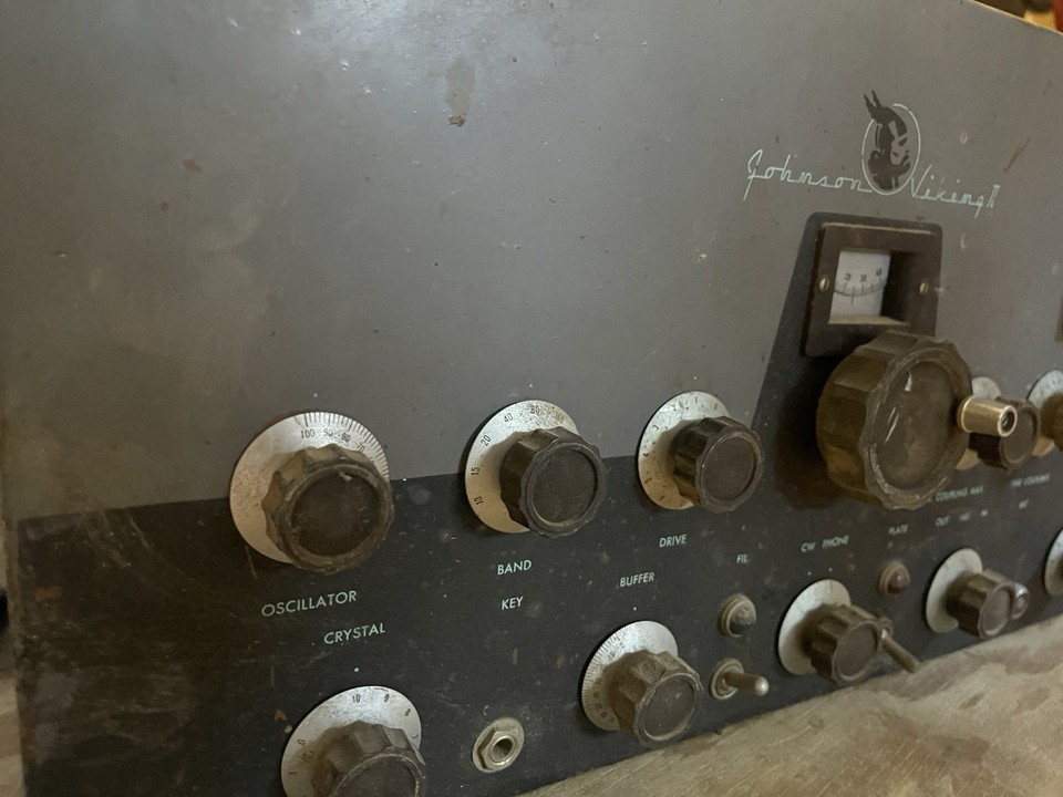Vintage Johnson Viking II Transmitter PARTS/REPAIR-UNTESTED | eBay