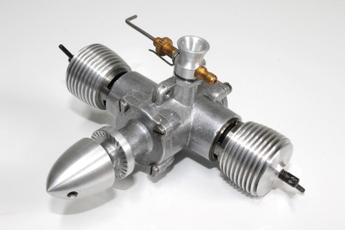 Very Rare 1959 German FMO Little Boxer Flat Twin 3.5cc Stunt Diesel ...