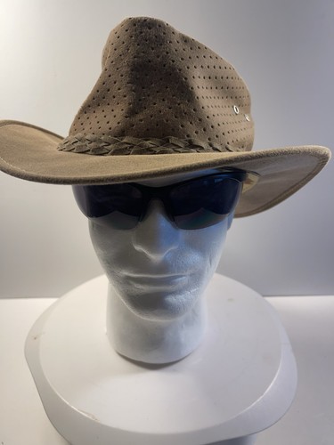 Aussie Chiller Bushie Hat Men’s Large Soak Me Suede Cooling Vented ...
