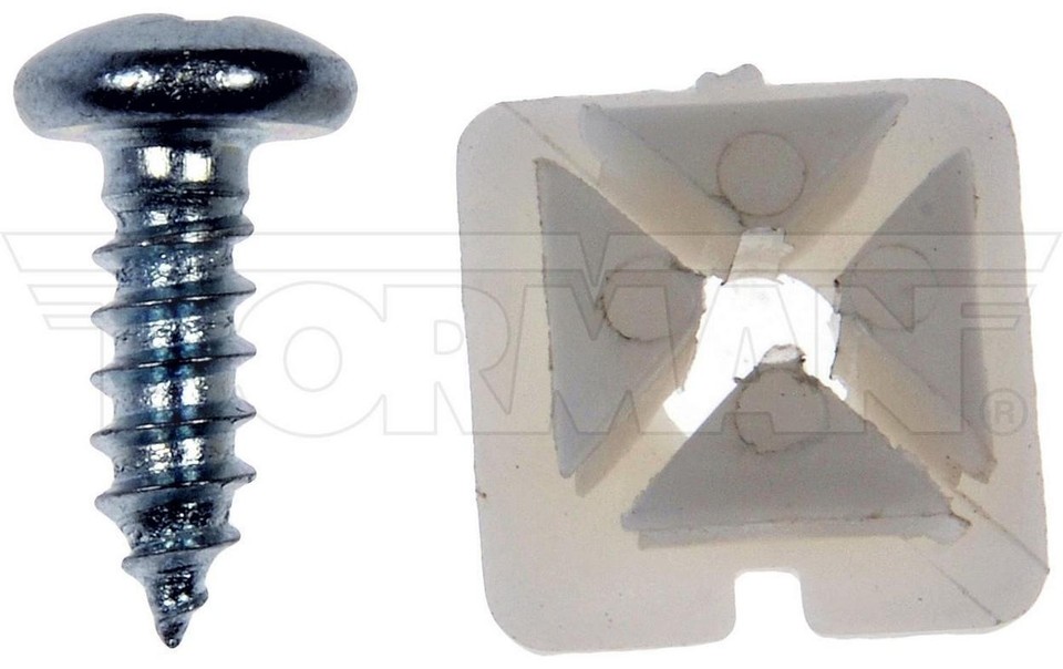 Dorman 785-112D License Plate Fasteners - No.8 X 1/2 In. License Plate ...