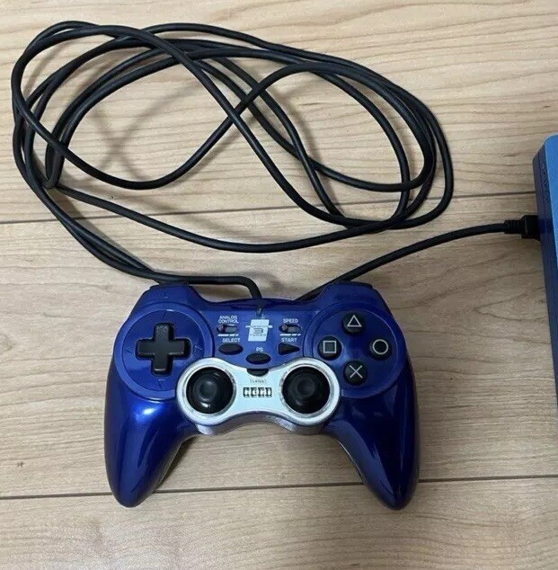 PlayStation 3 PS3 Slim Splash Blue CECH-3000B 2 320gb w/Controller ...