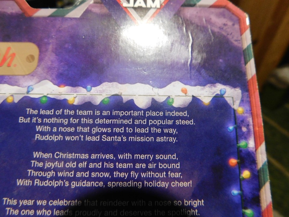 2023 SM Monster Jam Exclusive Holiday Prancer Dancer, Vixen, and ...