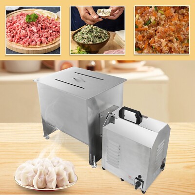 Hakka Electric Meat Mixer 85lbs Capacity Tank Food Sausage Mixing ...
