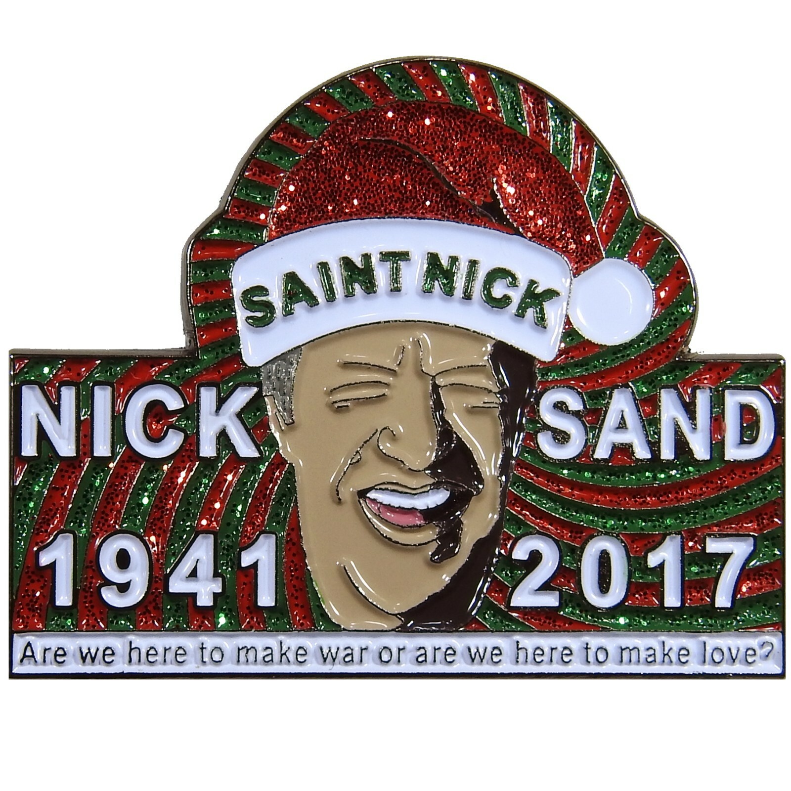 Nick Nicholas Sand LSD maker Pin Lapel hat Not Blotter Art Brotherhood ...