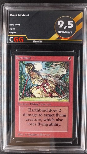 Earthbind CGG 9,5 GEM-MINT MTG Alpha 18660096 | eBay