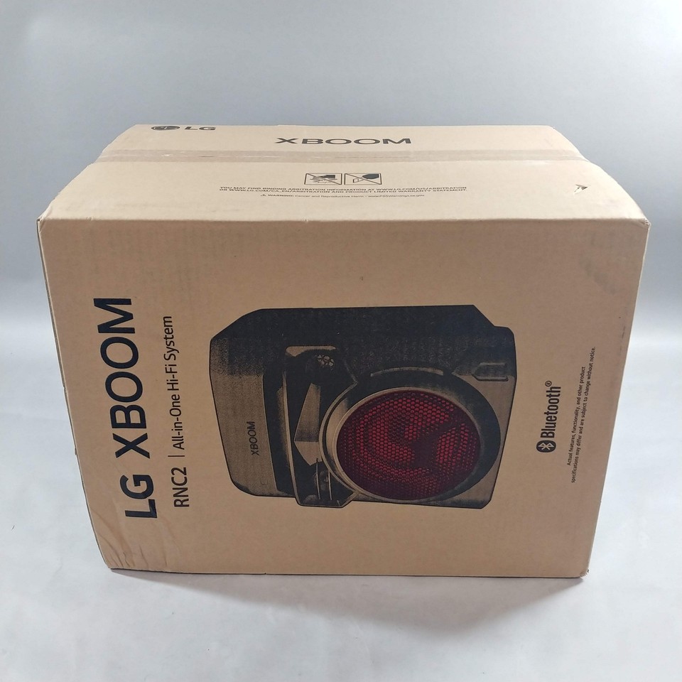 New LG XBOOM RNC2 Wireless Portable Bluetooth Speaker Black RNC2 ...