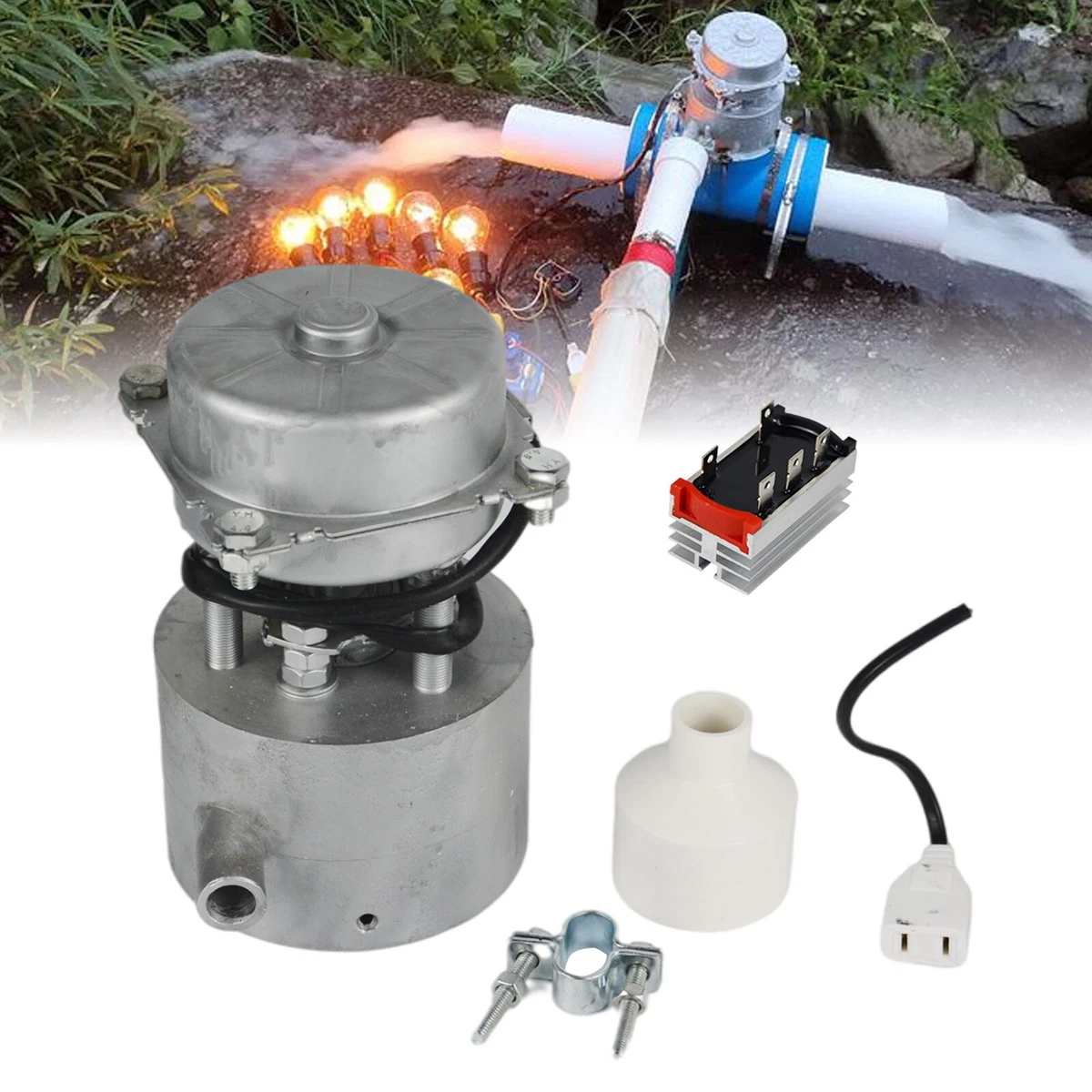 Mini Hydroelectric Turbine