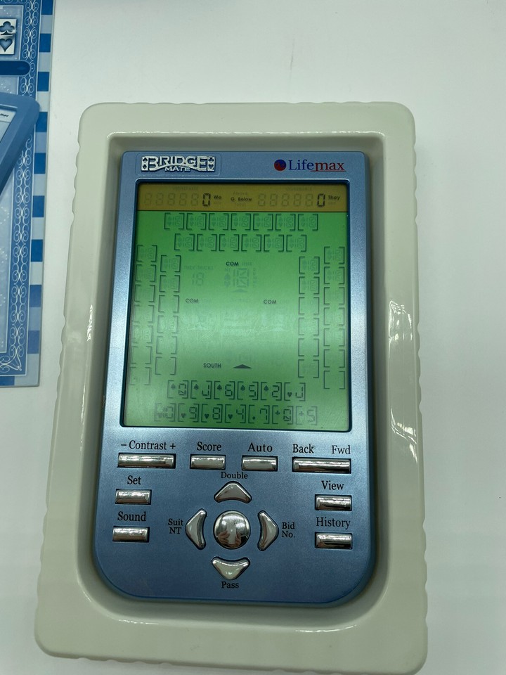 Vintage Bridge Mate Handheld Electronic Contract Bridge Game in ...