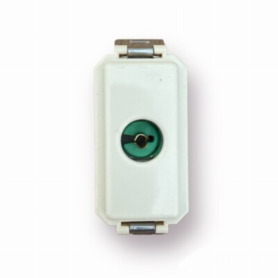 Vimar 08180 Coaxial Tv Socket Ø9.5 IEC Resistive Decoupling 20dB-Z 75 ...