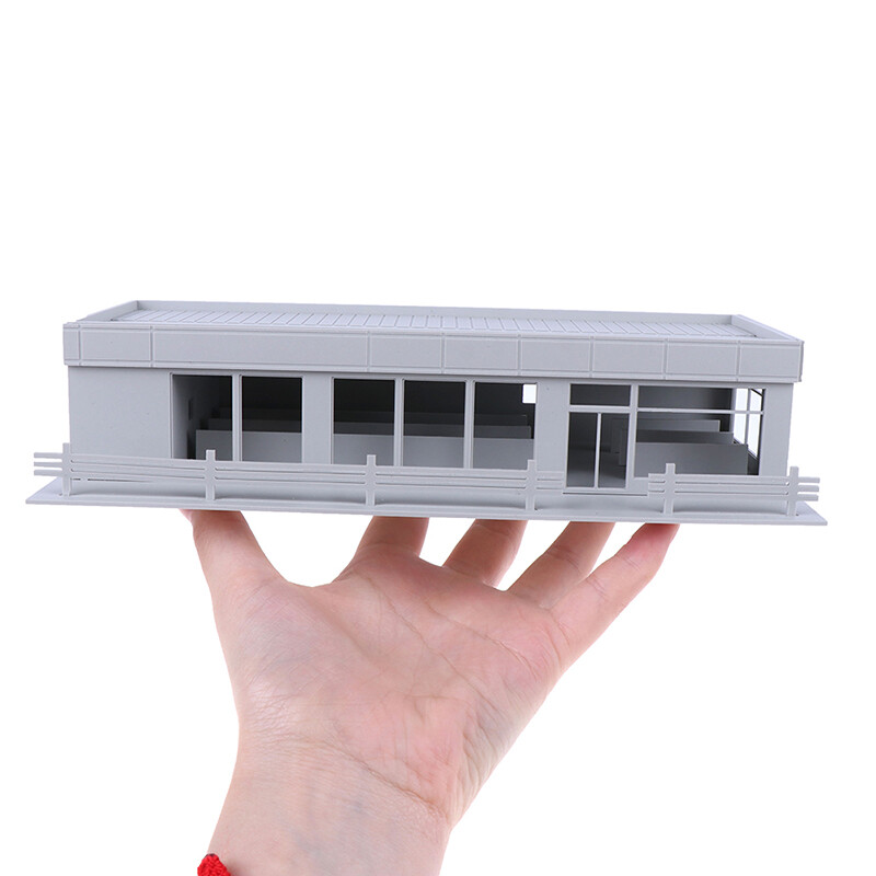 Convenience Store Models Railway Layout Model Train Engine House HO ...