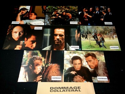 schwarzenegger DOMMAGE COLLATERAL ! jeu photos cinema lobby card | eBay