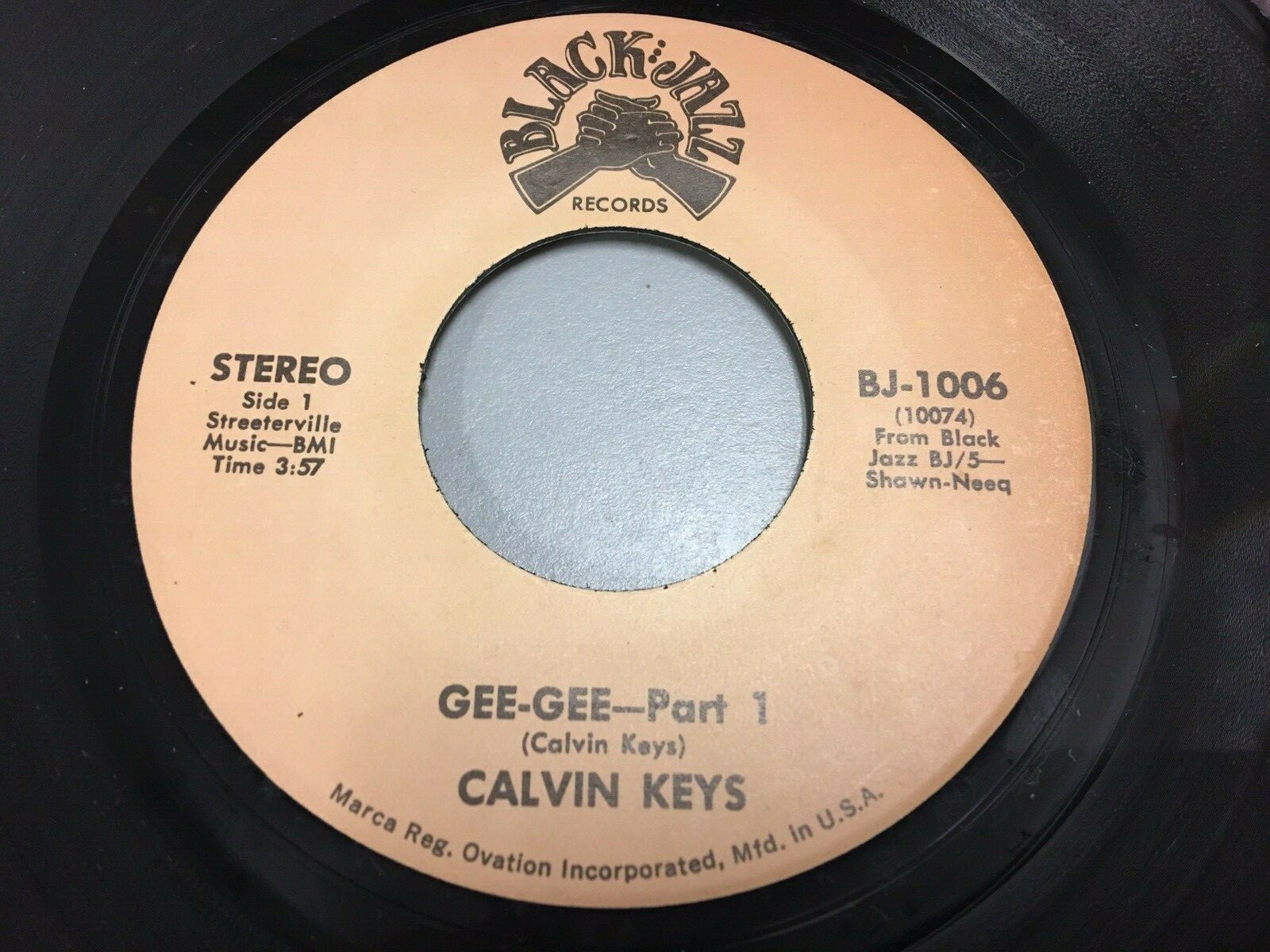 Calvin Keys JAZZ 45 Gee-Gee Part 1&2 on Black Jazz Label DD1 | eBay