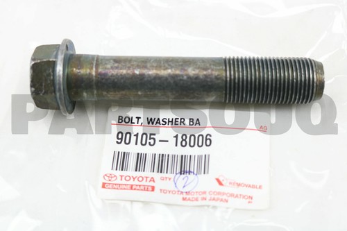 9010518006 Genuine Toyota BOLT, WASHER BASED 90105-18006 | eBay