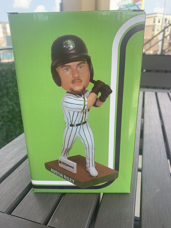 Austin Riley Gwinnett Stripers Bobblehead 6/15/24 Atlanta Braves | eBay