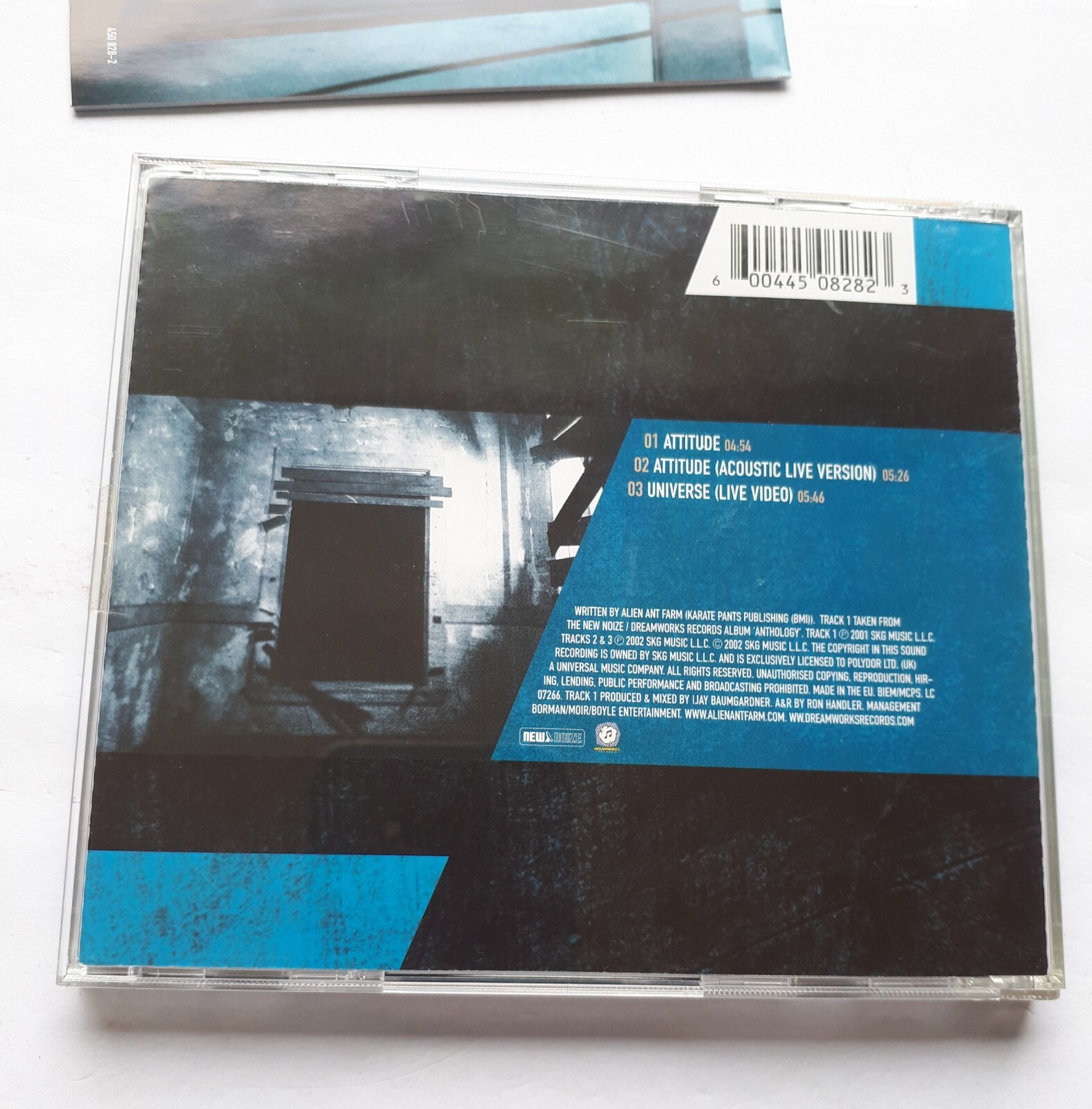 Alien Ant Farm: Attitude - 2002 UK Limited Edition CD Single with Free ...