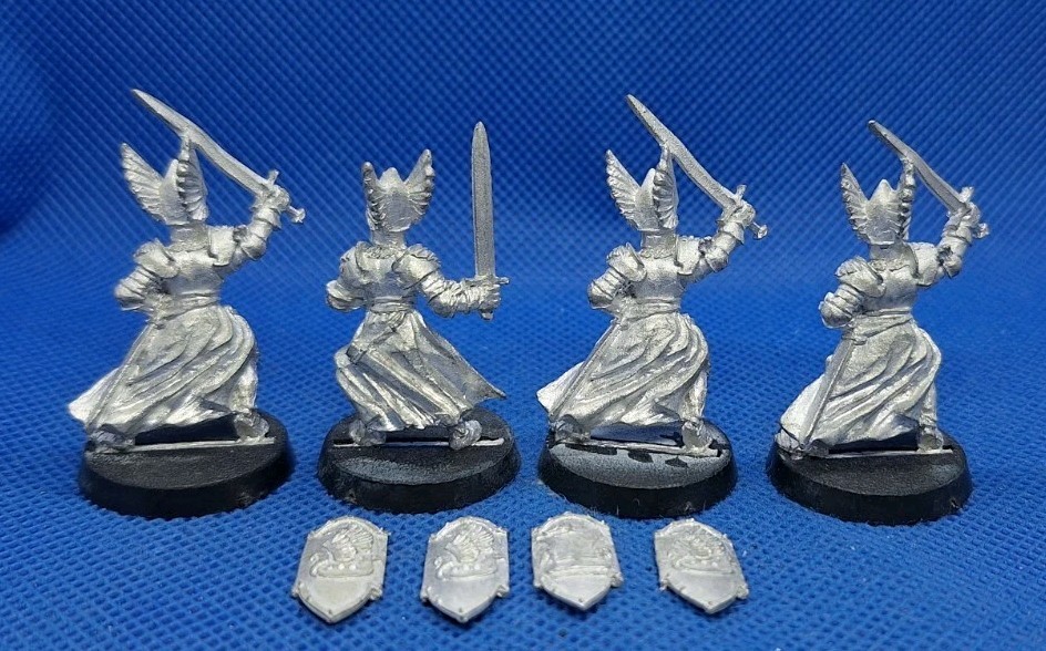 Lord Of The Rings Knights Of Dol Amroth On Foot Gondor Metal Games ...