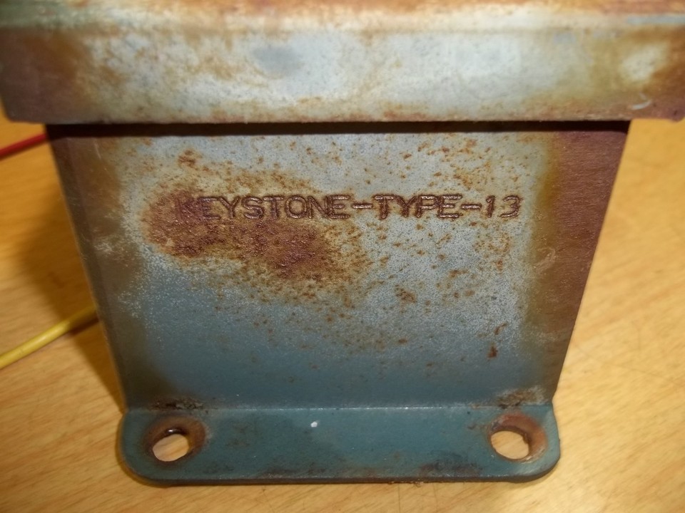 Keystone Type 13 Enclosure Box, w/ Switches No keys *FREE SHIPPING* | eBay