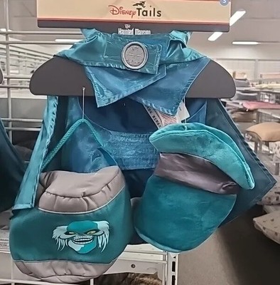 Disney Park Tails Haunted Mansion Hatbox Ghost Dog Costume Squeak Pet ...