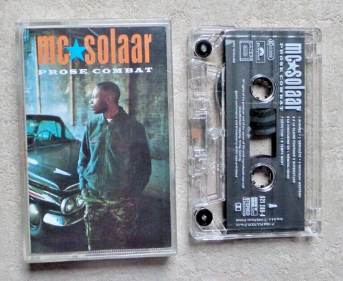 CASSETTE AUDIO MUSIQUE K7 TAPE / MC SOLAAR - PROSE COMBAT - ALBUM 1994 | eBay