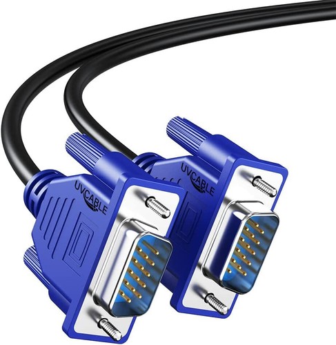 Vga Cable 6 Feetmale Vga To Vga Male Monitor Computer Cable Adapter ...