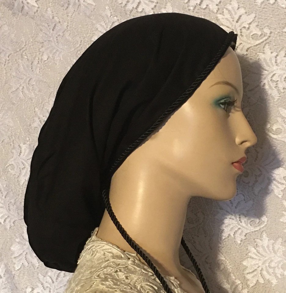 Snood Head Covering • All Cotton Hair Snoods for Women • Tichel • Wrap ...