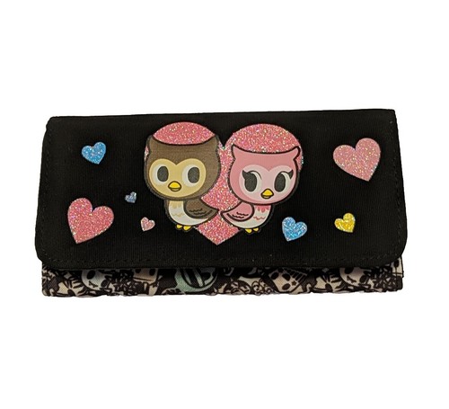 tokidoki Wallet Owl Glittery Hearts & Owls Neon Star | eBay