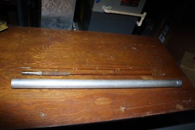 Vintage Hardy Bros England Fly Rod Tube + Air Flex Supreme Rod As IS | eBay