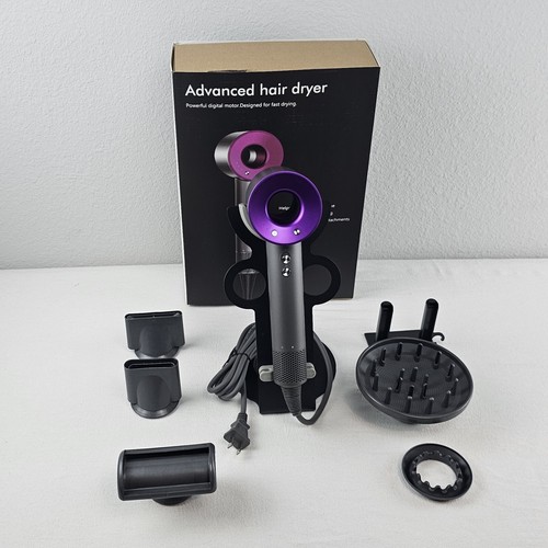 Supersonic Hair Purple Dryer & Magnetic Stand Bundle | eBay
