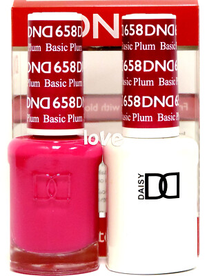 DND Daisy Gel Polish Soak Off 0.5fl.oz LED/UV Duo DND658- Basic Plum | eBay