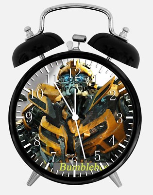Transformers Bumblebee Alarm Desk Clock 3.75" Home or Office Decor Y14 ...