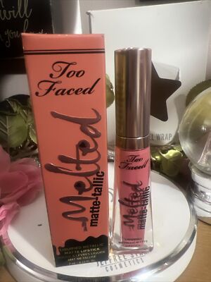 New! Too Faced Melted Matte Liquid Lipstick “OUR LIPS ARE SEALED “ | eBay
