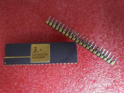 CDP1802ACD3 CDP1802 CMOS 8-BIT MPU 3.2MHz SBCDIP40 Gold Top & Leads x ...