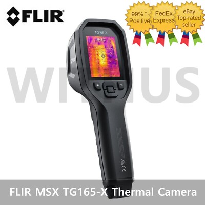 FLIR MSX TG165-X Thermal Imaging Camera -25°C ~ 300°C 80×60 Pixel ...
